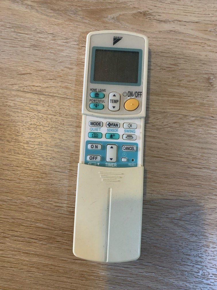 Daikin Original Aircon Remote Controller, TV & Home Appliances, Air ...