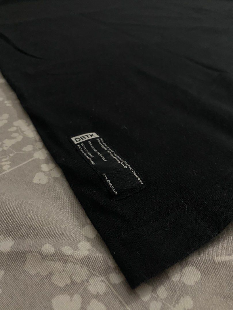 DBTK Cipher Tee Oversized T-Shirt Black & Neon Green Don't Blame The ...