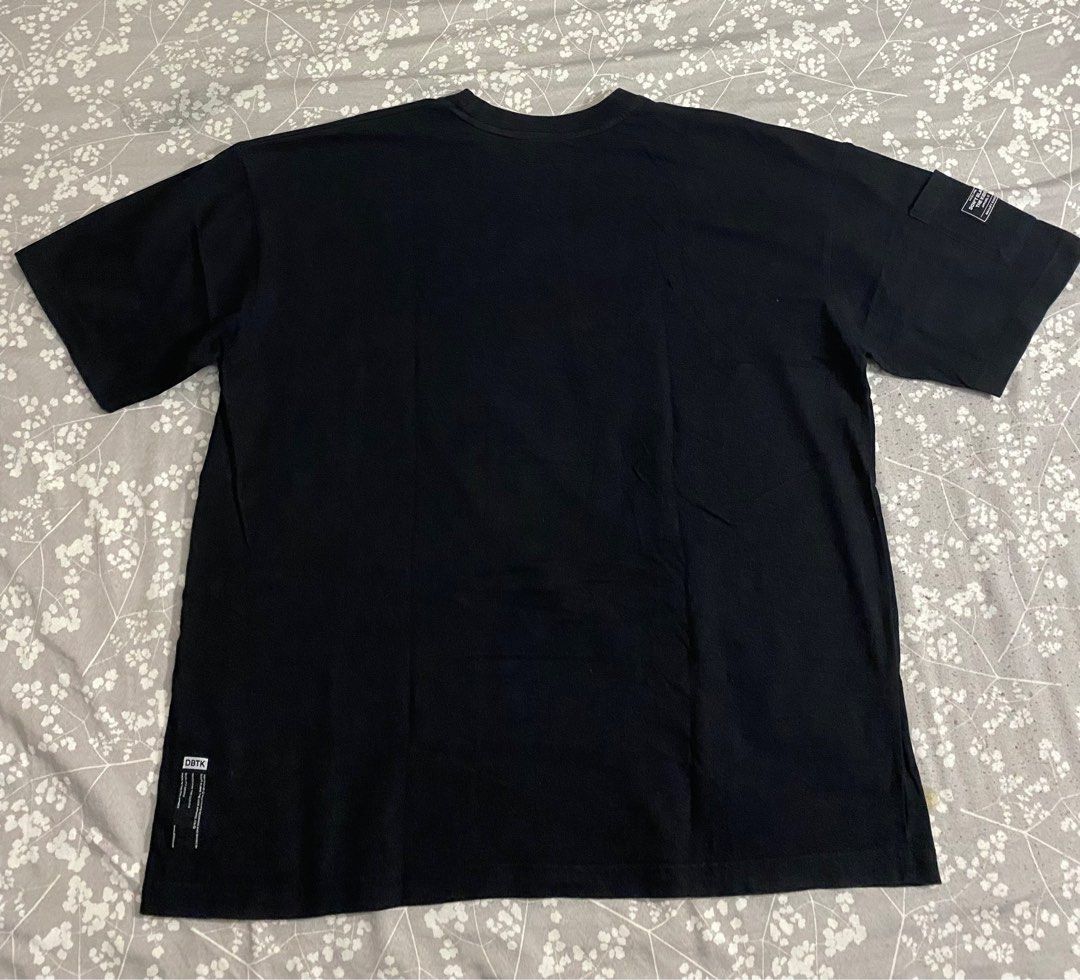 DBTK Cipher Tee Oversized T-Shirt Black & Neon Green Don't Blame The Kids, Men's Fashion, Tops ...