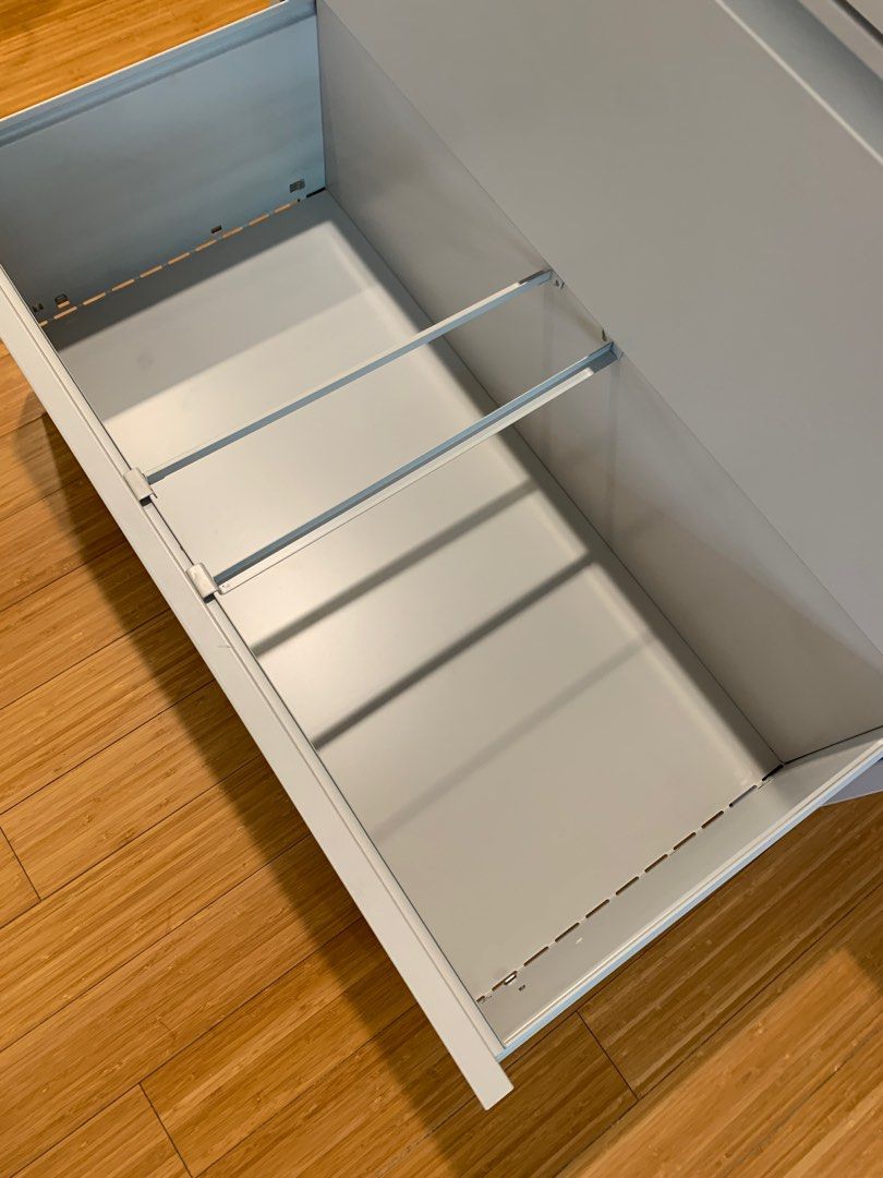 Decora Francel Lateral 2 Drawer Steel Filing Cabinet with Lock ...