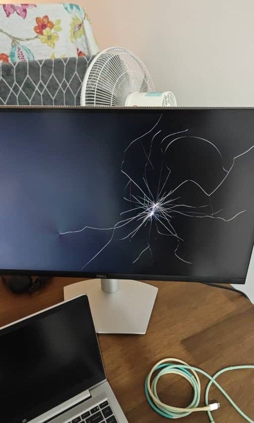 Dell S2722DZ faulty monitor, Computers & Tech, Parts & Accessories ...