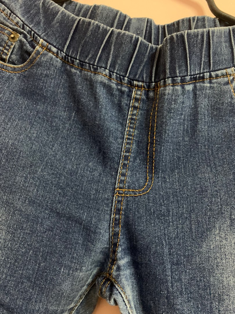 Denim Maong Pants - blue tattered, Women's Fashion, Bottoms, Jeans on ...