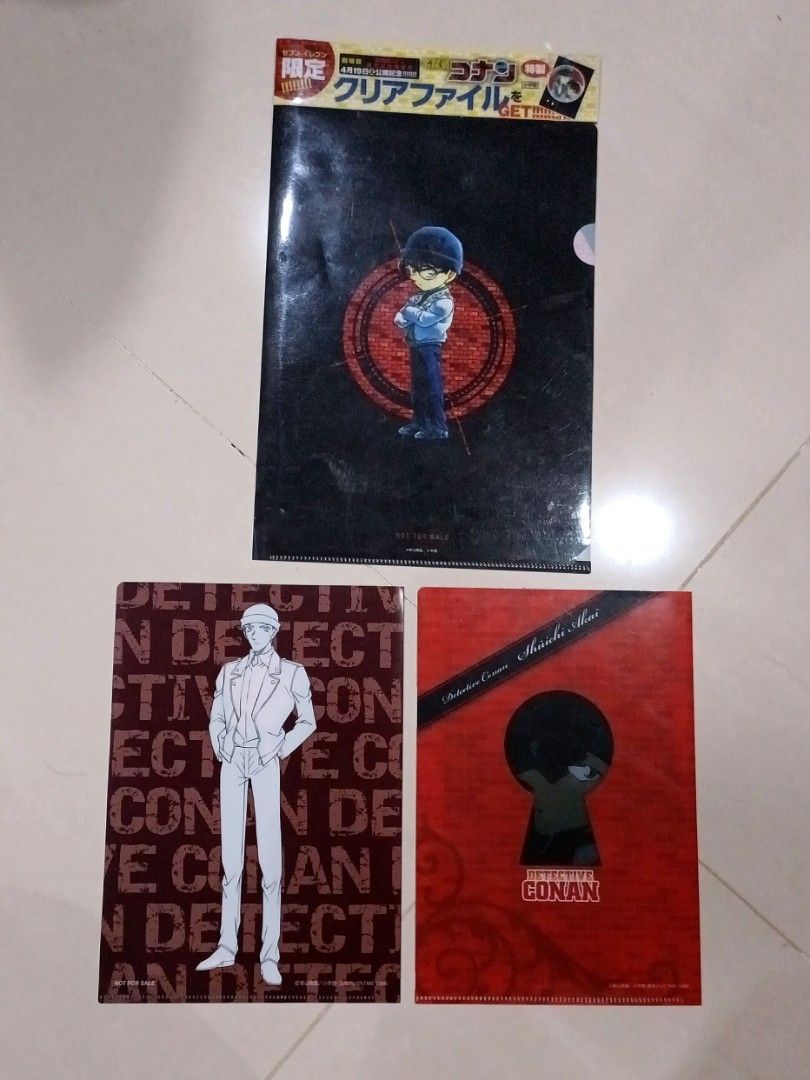 Detective Conan Shuichi Akai A4 A5 File/ Folder Genuine Product ...