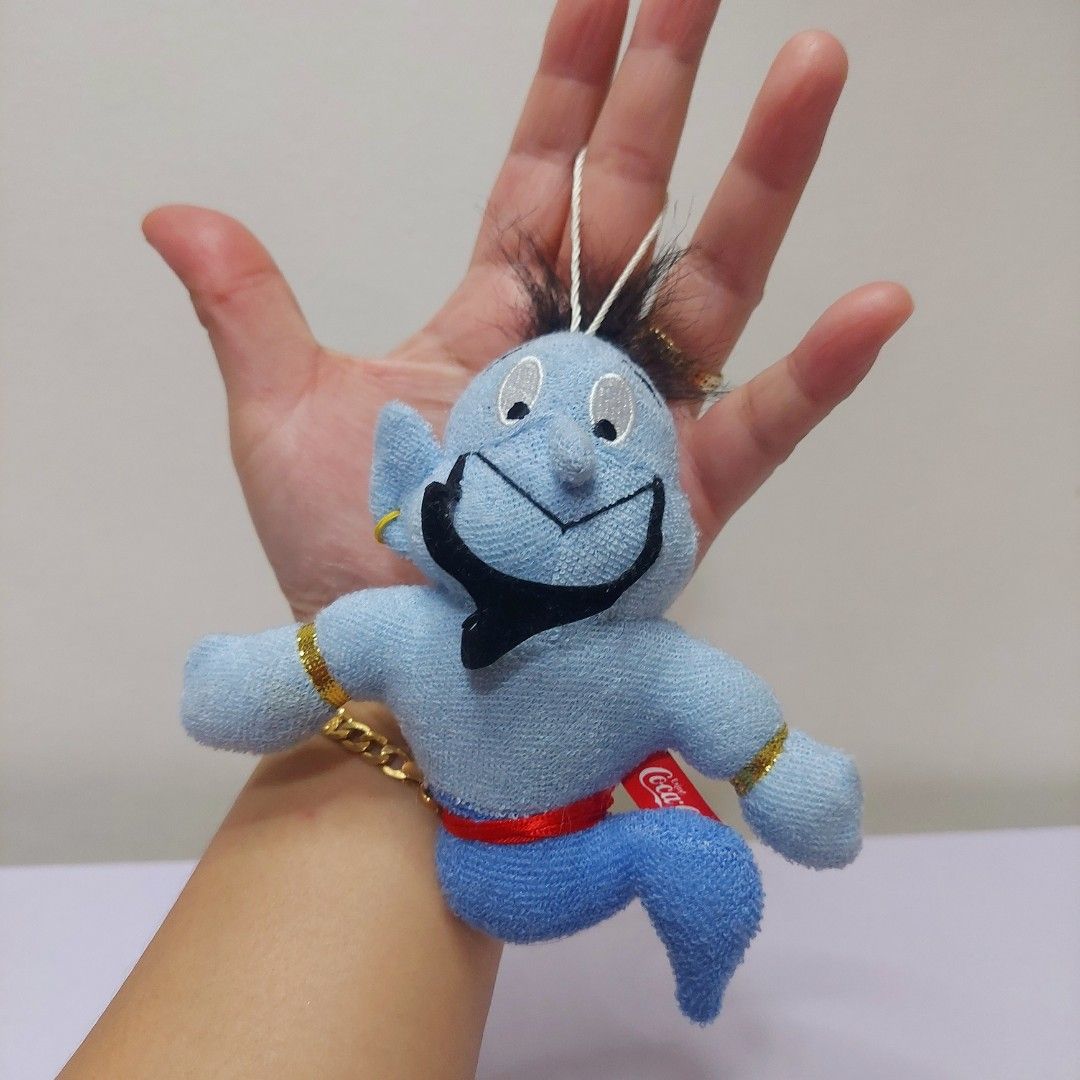 Disney Aladdin Genie Coca Cola 13 cm Plush Toy, Hobbies & Toys, Toys ...