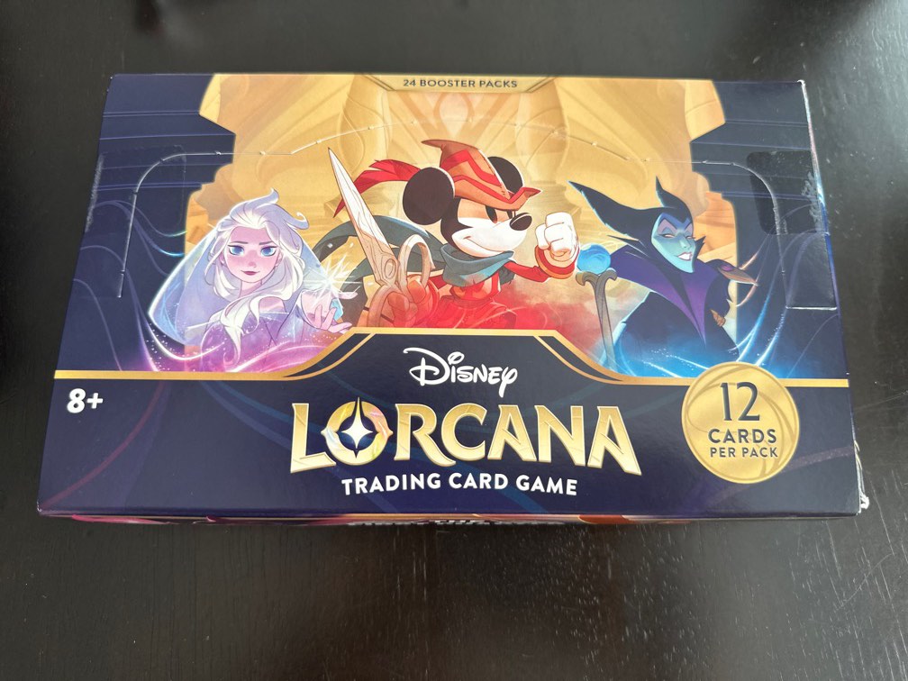 Disney Lorcana : first chapter booster box (1 box left), Hobbies & Toys ...