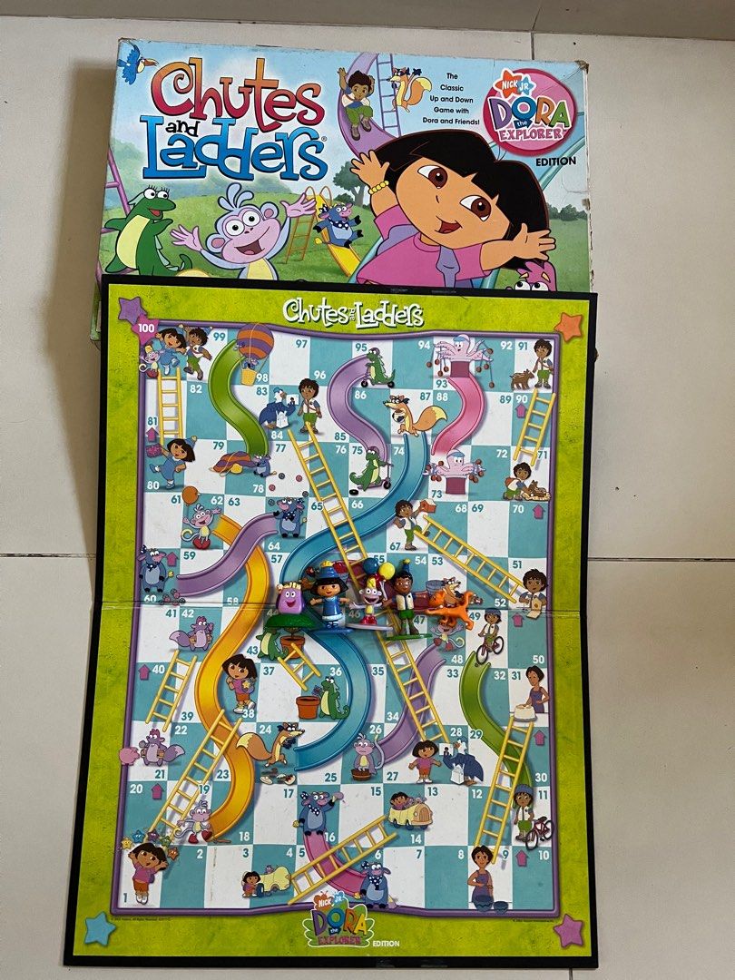 Dora Chutes and Ladders boardgame, Hobbies & Toys, Toys & Games on ...