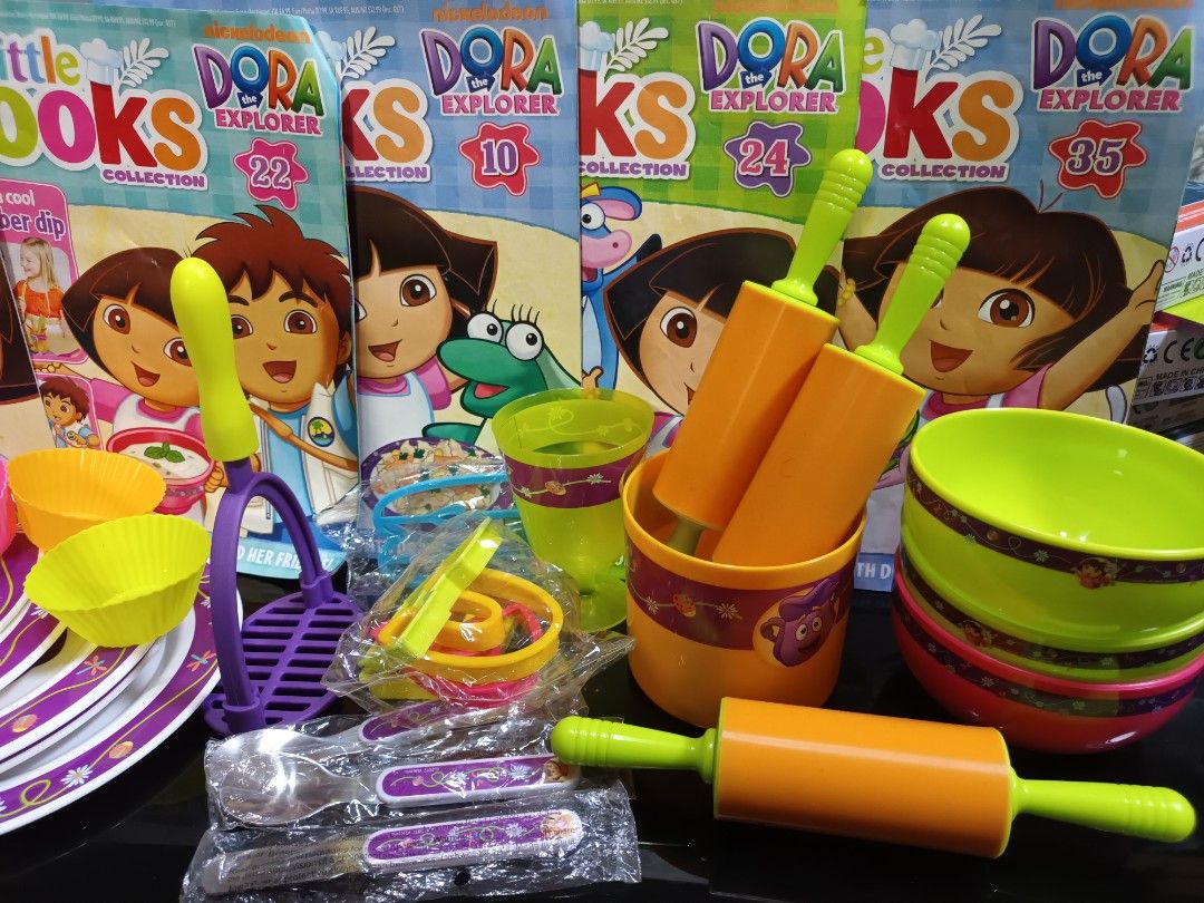 ️ DORA THE EXPLORER Little Cooks Collection Playset, Hobbies & Toys ...