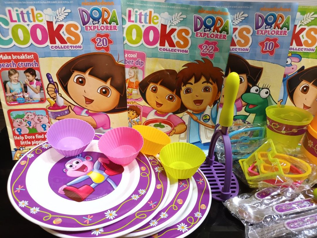 ️ DORA THE EXPLORER Little Cooks Collection Playset, Hobbies & Toys ...