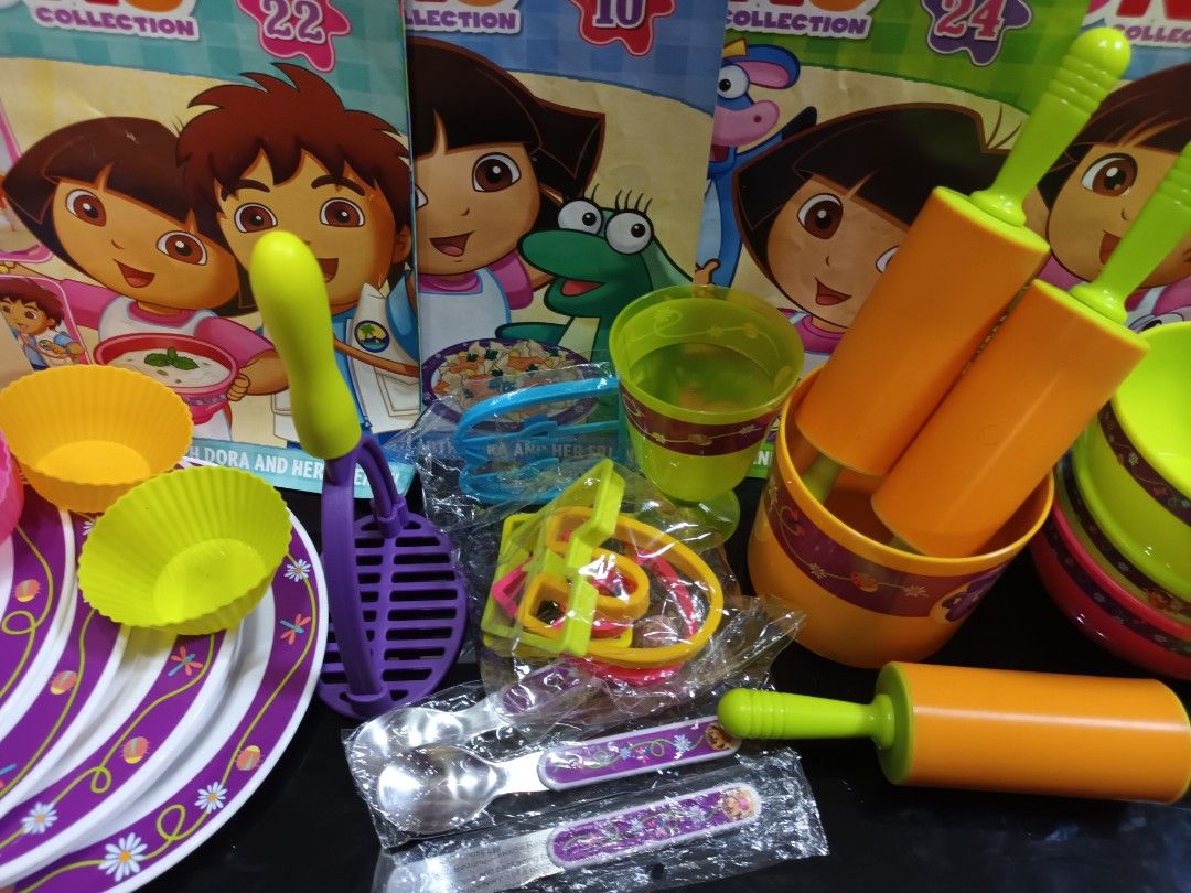 ️ DORA THE EXPLORER Little Cooks Collection Playset, Hobbies & Toys ...