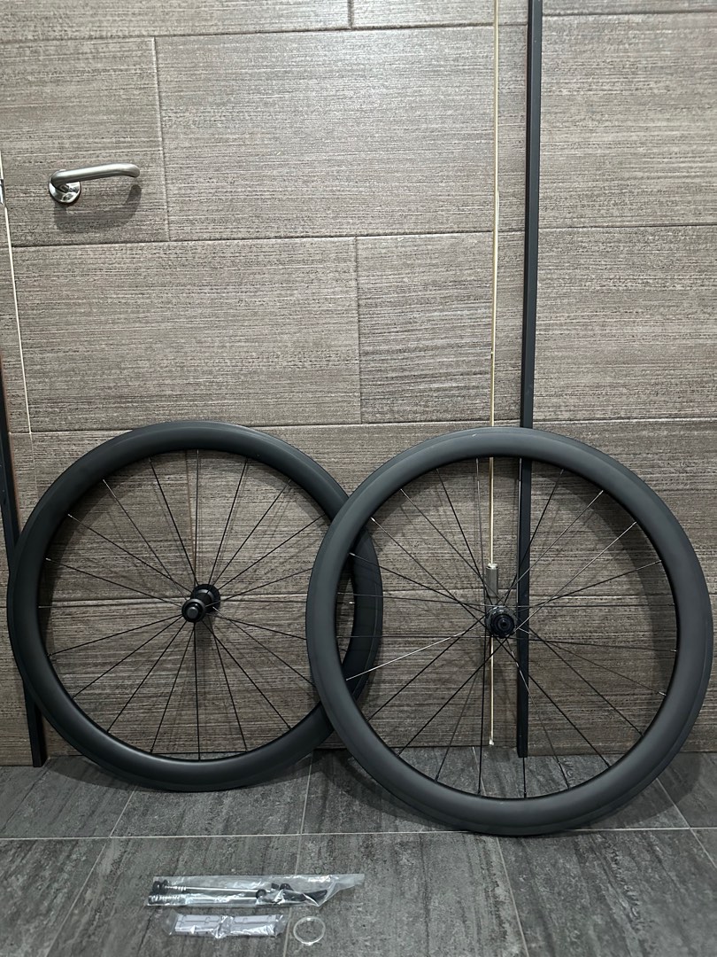 DT ratchet style 50mm RIM carbon wheelset |RIM BRAKE QR |1.67kg light ...