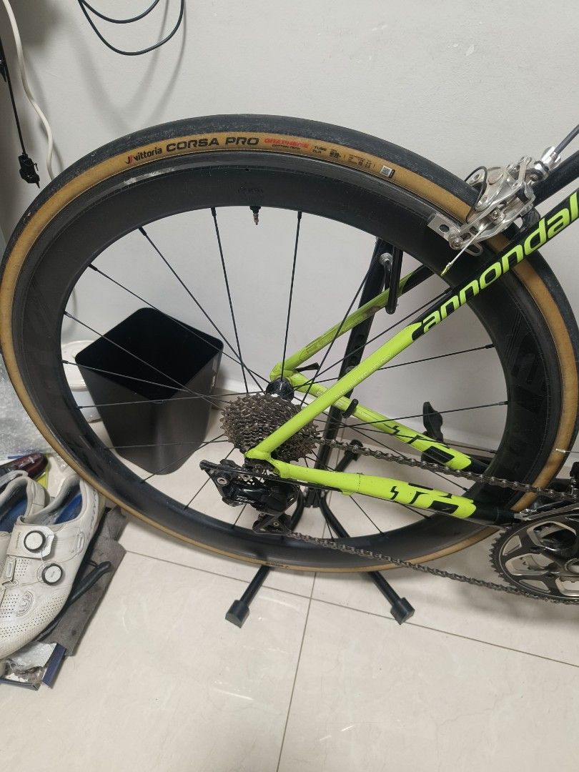 Elitewheels edge 50mm carbon wheels + vittoria corsa pro 28, Sports ...