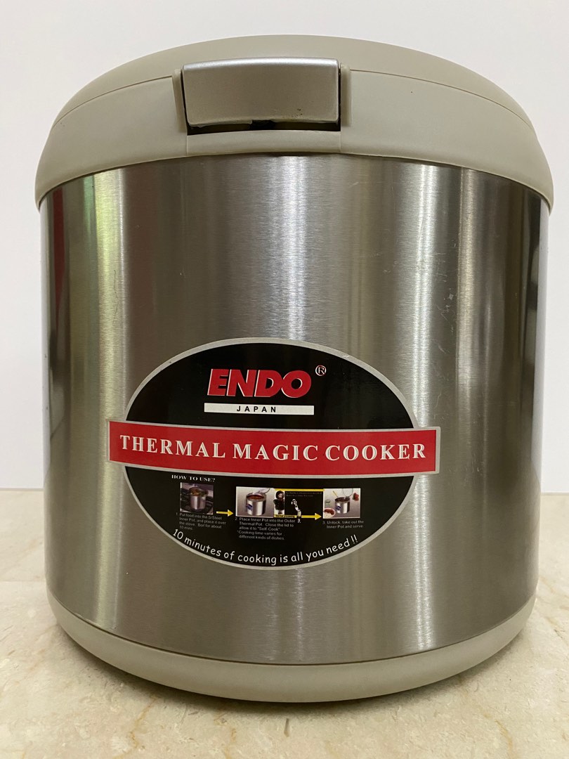 Endo Thermal Magic Cooker 5L, TV & Home Appliances, Kitchen Appliances ...