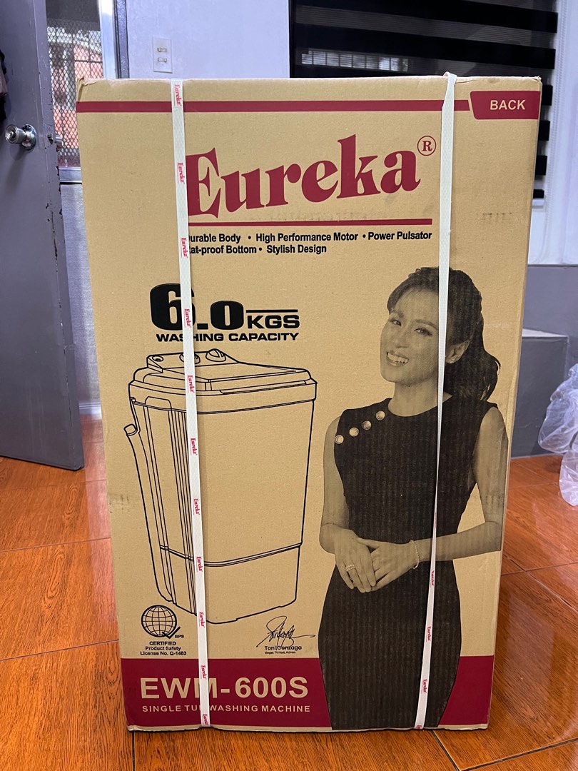 Eureka Single 6kg Washing Machine, TV & Home Appliances, Washing ...