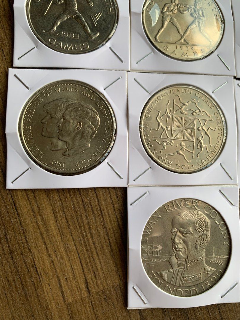 F815 - Various Countries All Different Design Commemorative Coins / Medallions, Hobbies & Toys ...