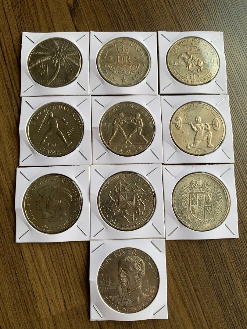 F815 - Various Countries All Different Design Commemorative Coins / Medallions, Hobbies & Toys ...