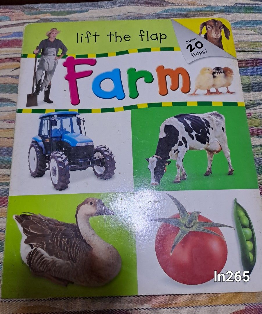 FARM Boardbook. Lift the flap, Hobbies & Toys, Books & Magazines ...