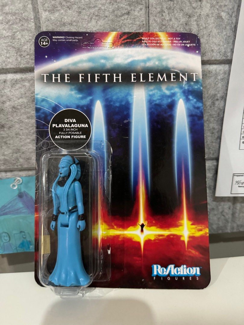 Fifth element / reaction figures, Hobbies & Toys, Toys & Games on Carousell