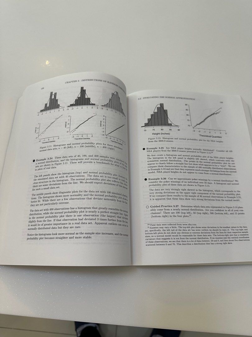 Free, Open Intro Statistics 3rd Edition, Hobbies & Toys, Books ...
