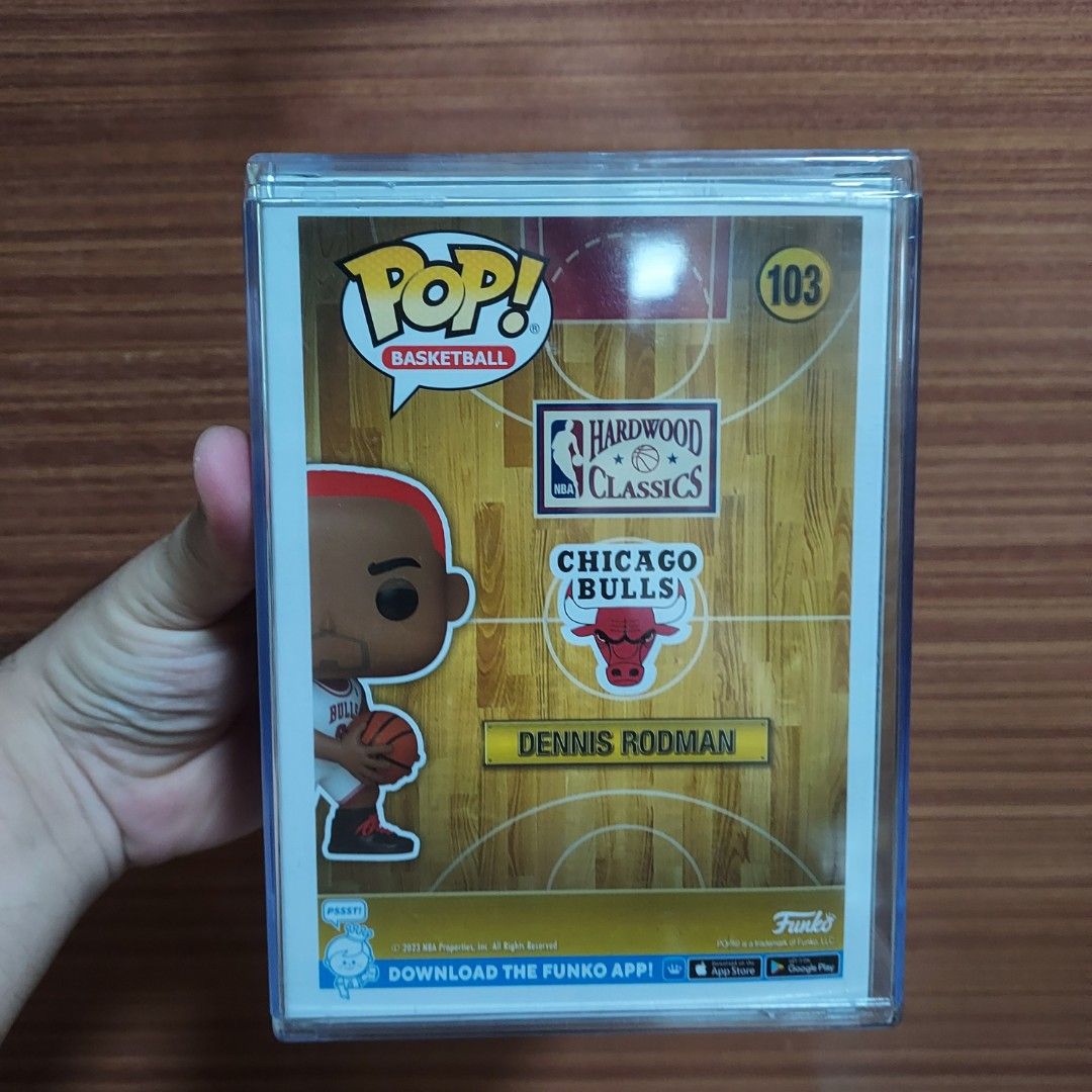 Funko Dennis Rodman Red Hair NBA Chicago Bulls, Hobbies & Toys, Toys ...