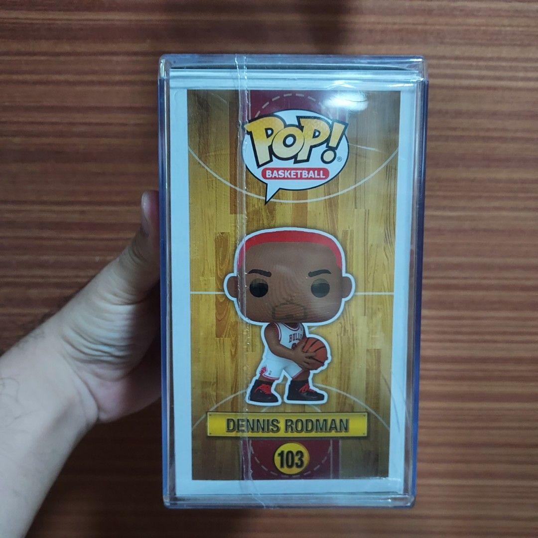 Funko Dennis Rodman Red Hair NBA Chicago Bulls, Hobbies & Toys, Toys ...