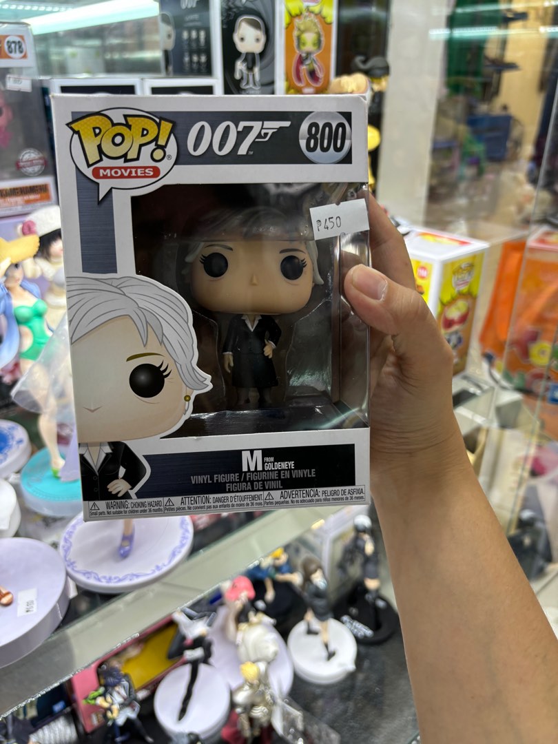 Funko Pop 007 Goldeneye M 800, Hobbies & Toys, Toys & Games on Carousell