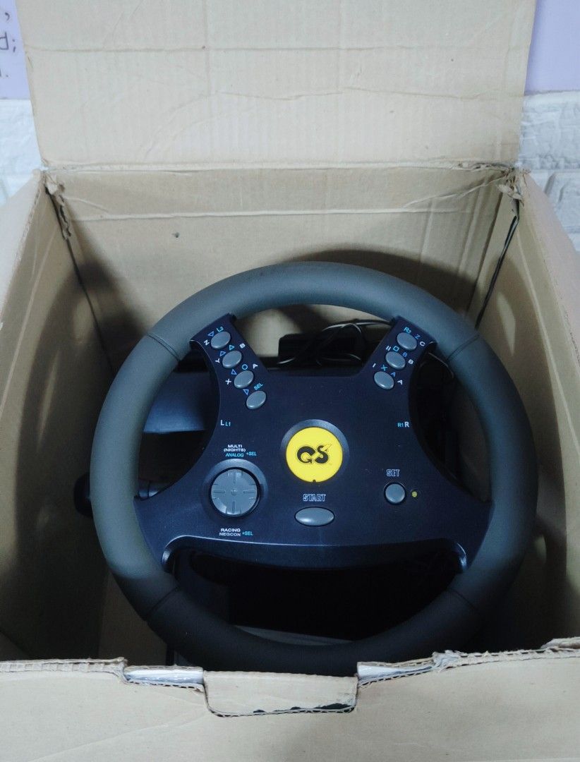 Game Source Formula Zero Pro | N64~ PS1~Sega Saturn Steering Wheel ...