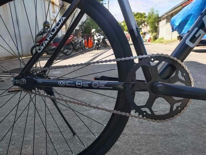GARUDA CYCLONE AERO ALLOY FIXIE V2 DROP BAR 700C X 23C, Sports ...