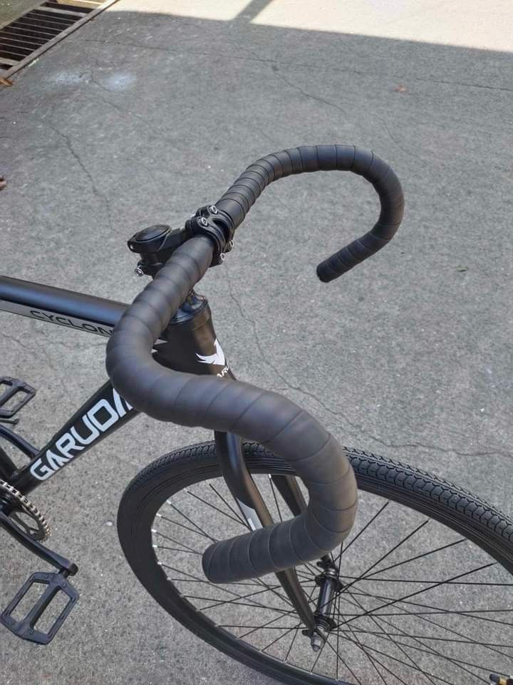 GARUDA CYCLONE AERO ALLOY FIXIE V2 DROP BAR 700C X 23C, Sports ...
