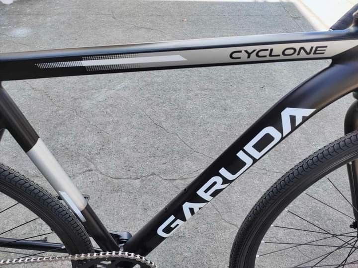 GARUDA CYCLONE AERO ALLOY FIXIE V2 DROP BAR 700C X 23C, Sports ...