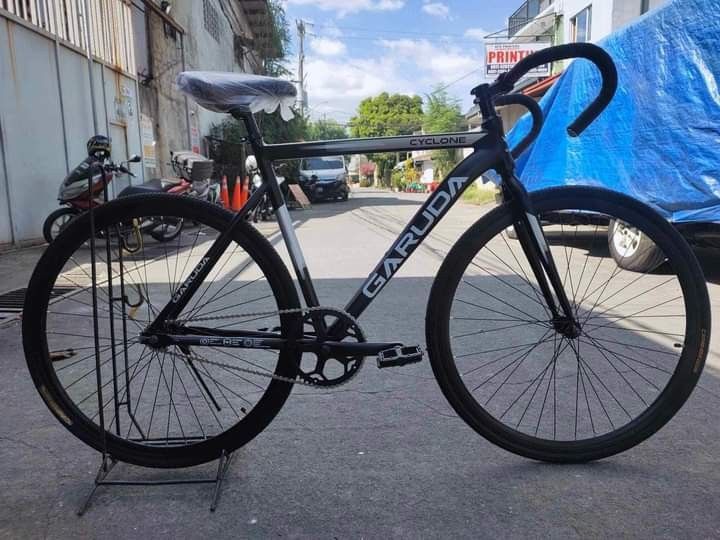 GARUDA CYCLONE AERO ALLOY FIXIE V2 DROP BAR 700C X 23C, Sports ...