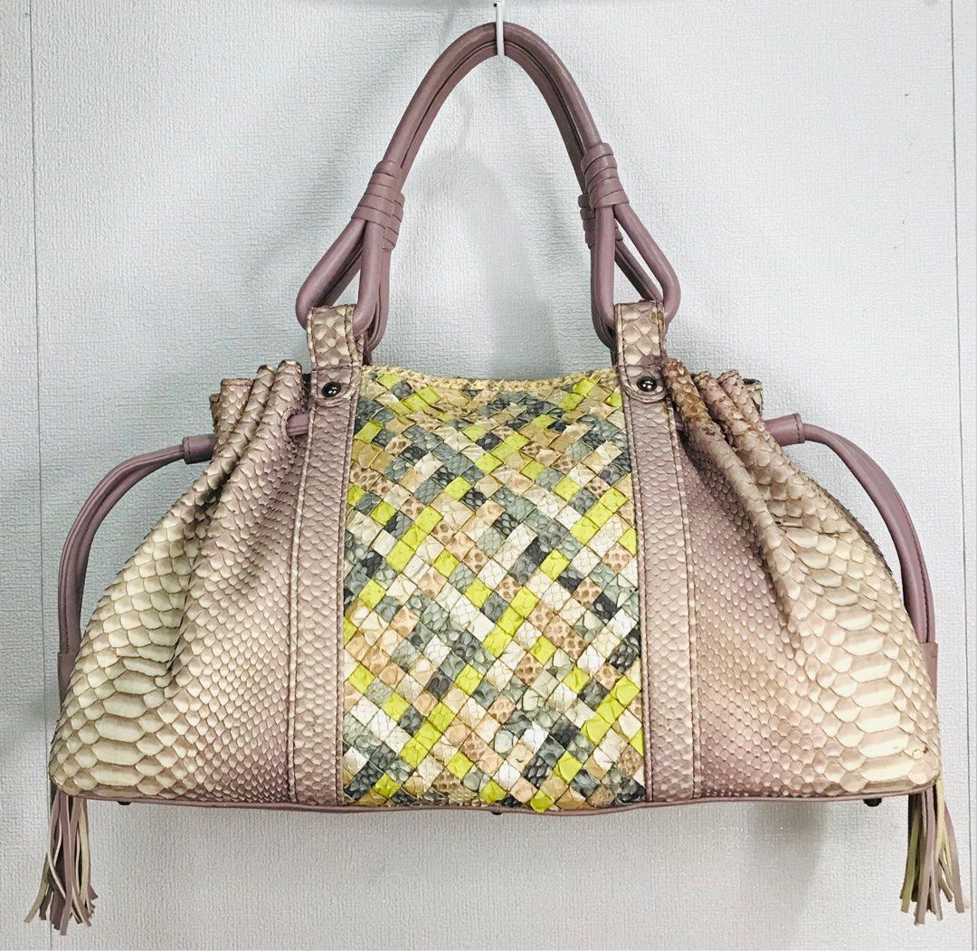 Genuine Snake skin Bag, Luxury, Bags & Wallets on Carousell