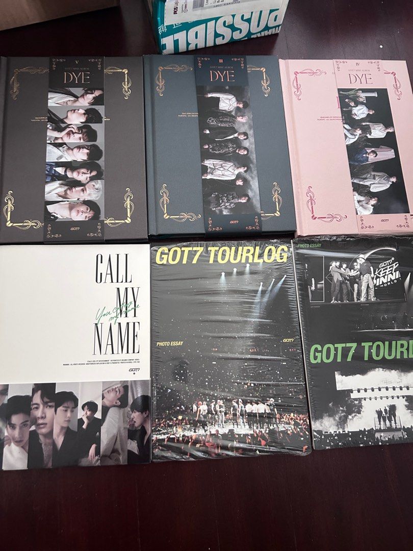 GOT 7 album and photobook, Hobbies & Toys, Collectibles & Memorabilia ...