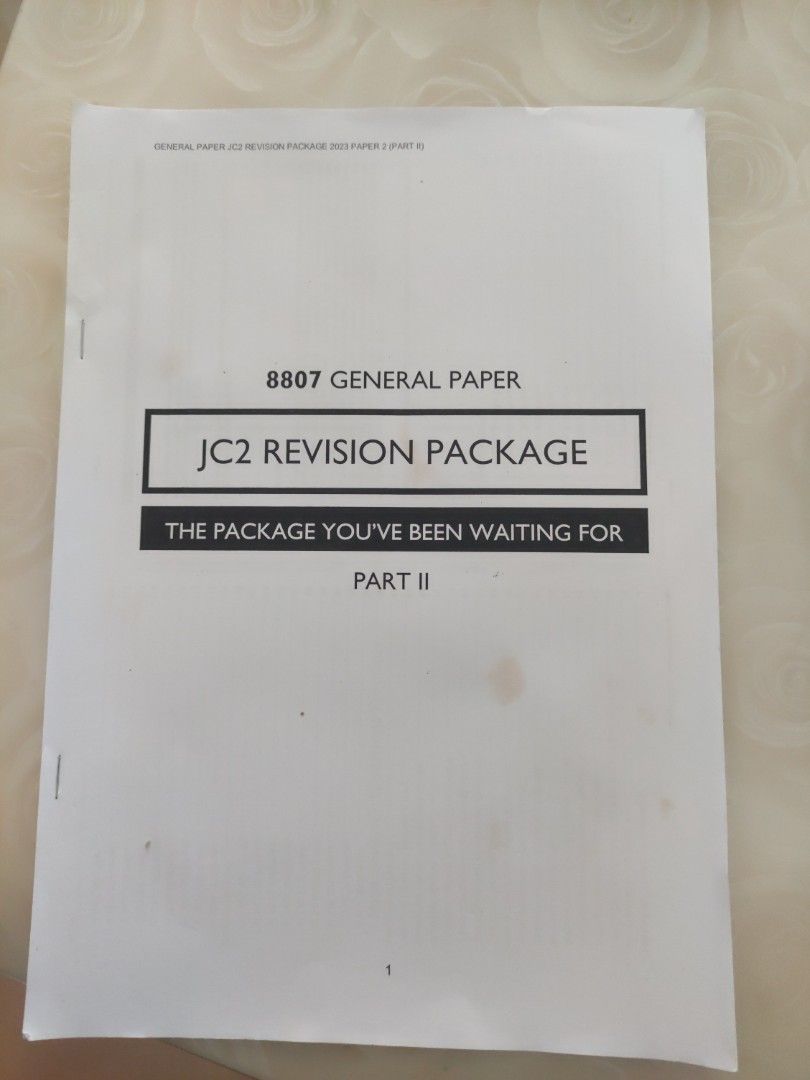 GP Paper 2 Revision Package, Hobbies & Toys, Books & Magazines, Assessment Books on Carousell