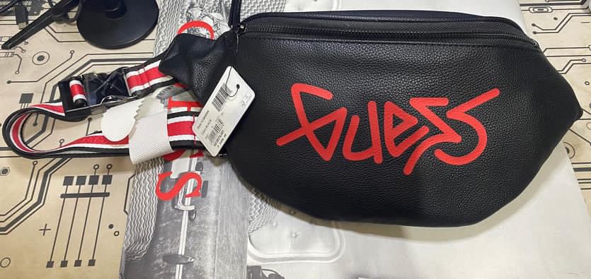 Guess Belt/Body/Fanny Bag, Men's Fashion, Bags, Belt bags, Clutches and ...