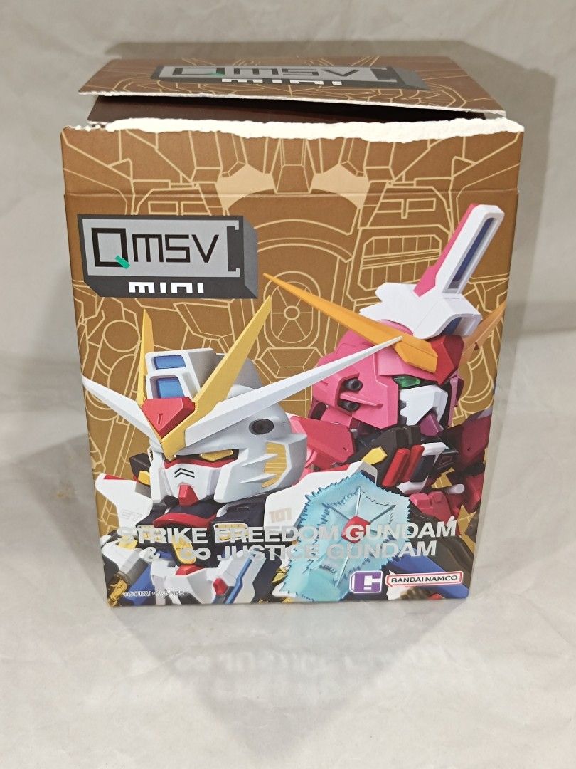 GUNDAM Strike Freedom QMSV Mini Tasogare color ver, Hobbies & Toys ...