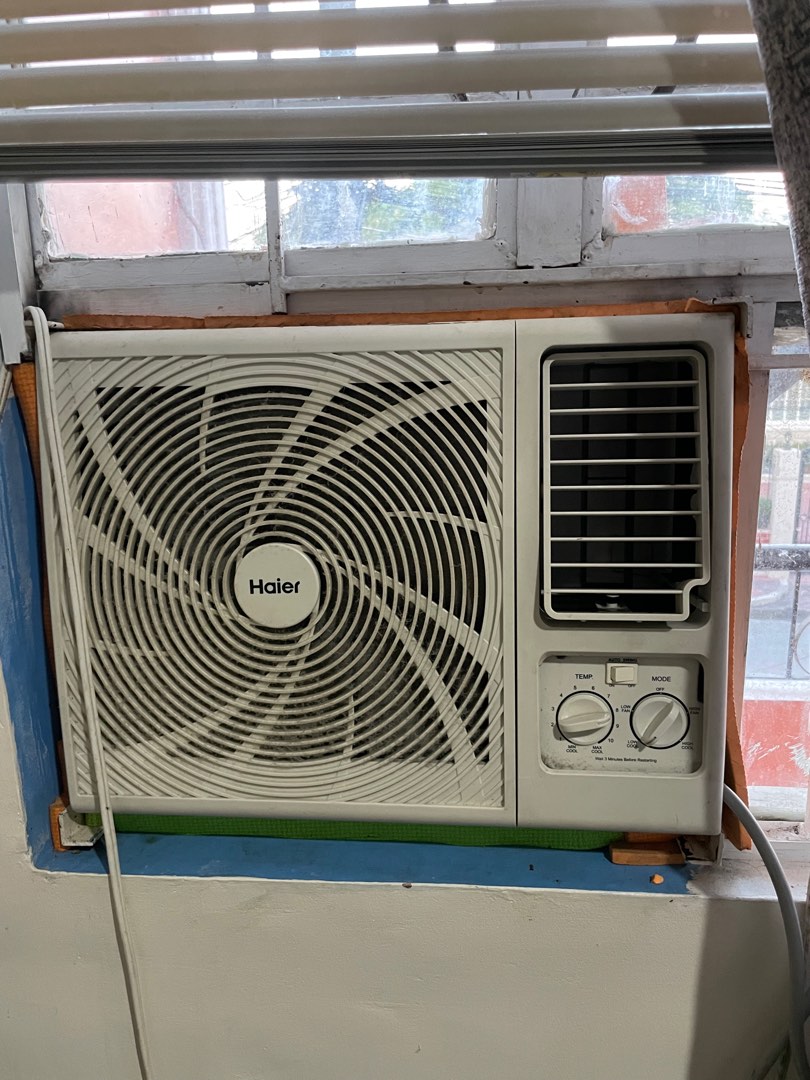 Haier 1HP Whirlwind Series Manual - Window type, TV & Home Appliances ...