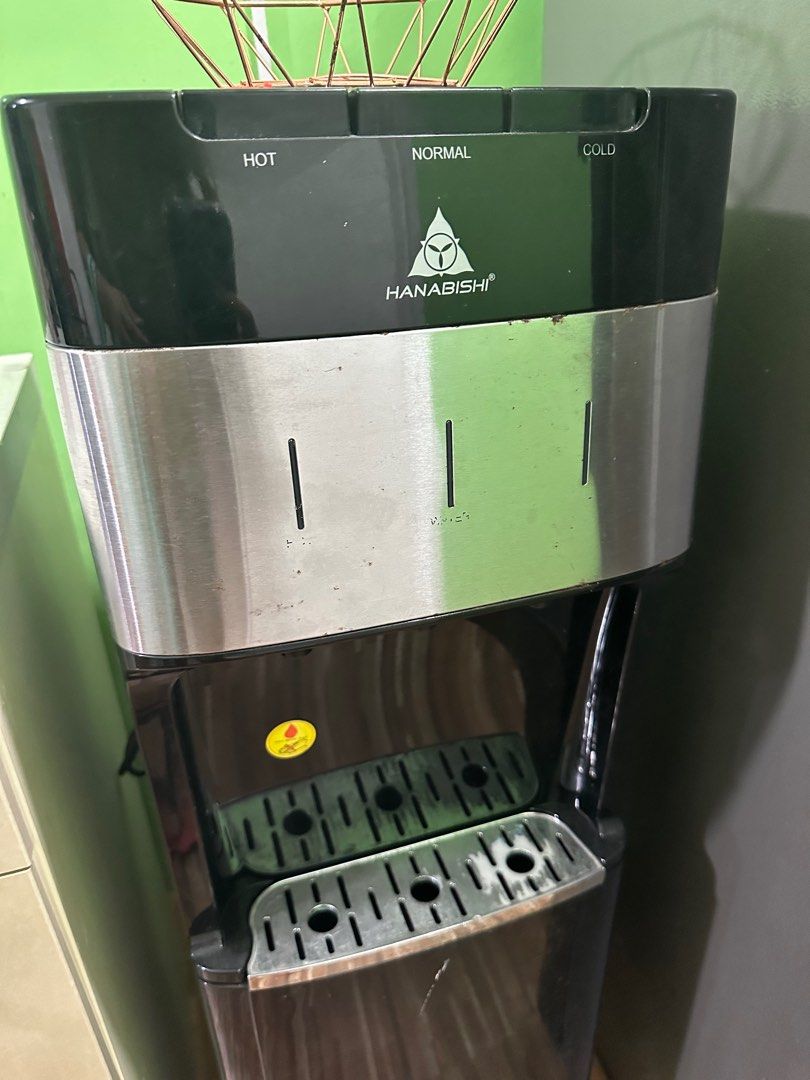 Hanabishi Water Dispenser - Bottom Load, Furniture & Home Living ...