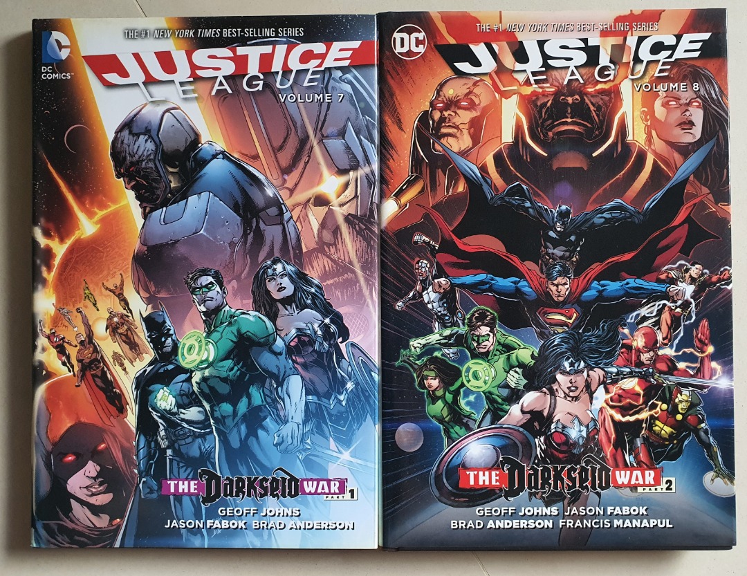 [Hardcover] DC Comic Justice League Vol 7 & 8 HC [Darkseid War Part 1 ...
