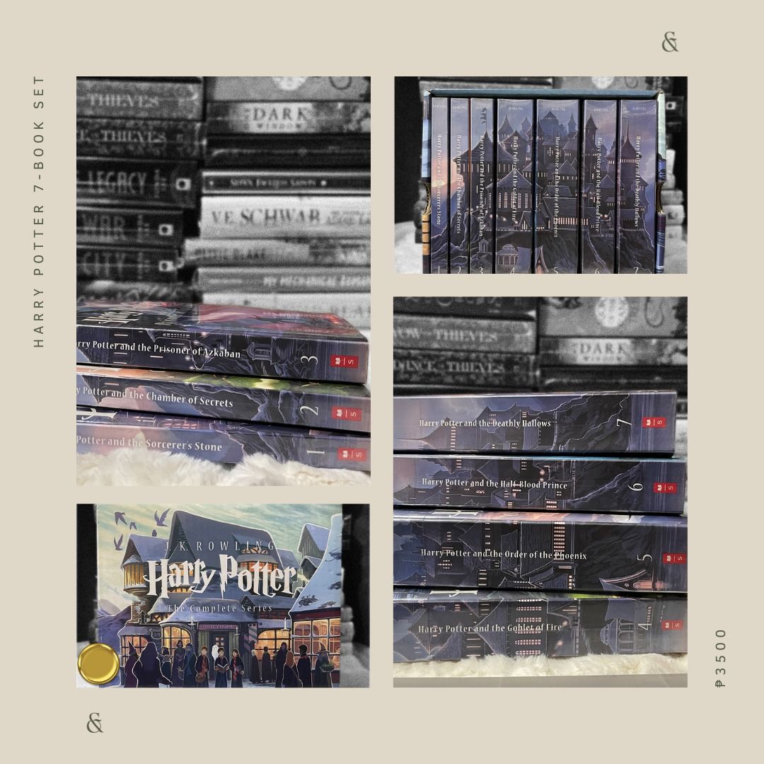 Harry Potter 7-book Boxed Set, Hobbies & Toys, Books & Magazines ...