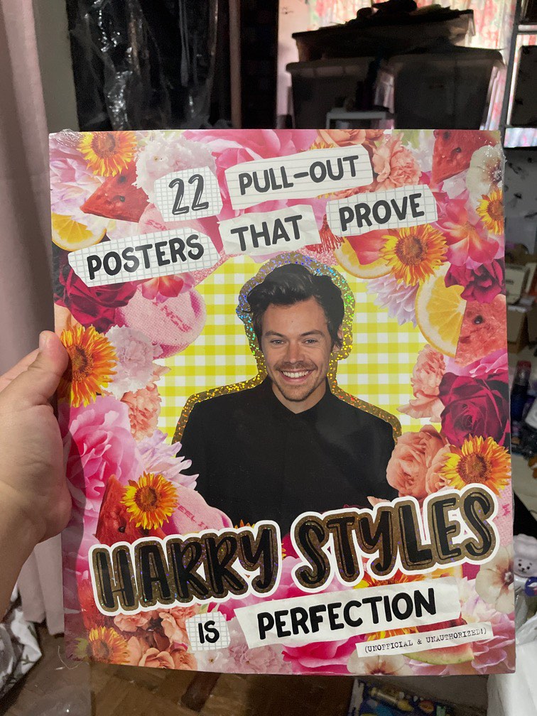 HARRY STYLES PULL OUT POSTER BOOK, Hobbies & Toys, Books & Magazines ...