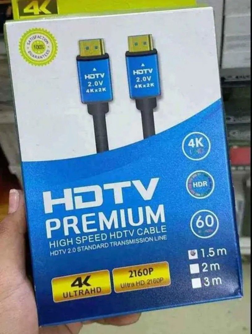 Hdmi Cable 1.5 meter 4k 2.0 heavy duty, Computers & Tech, Parts ...