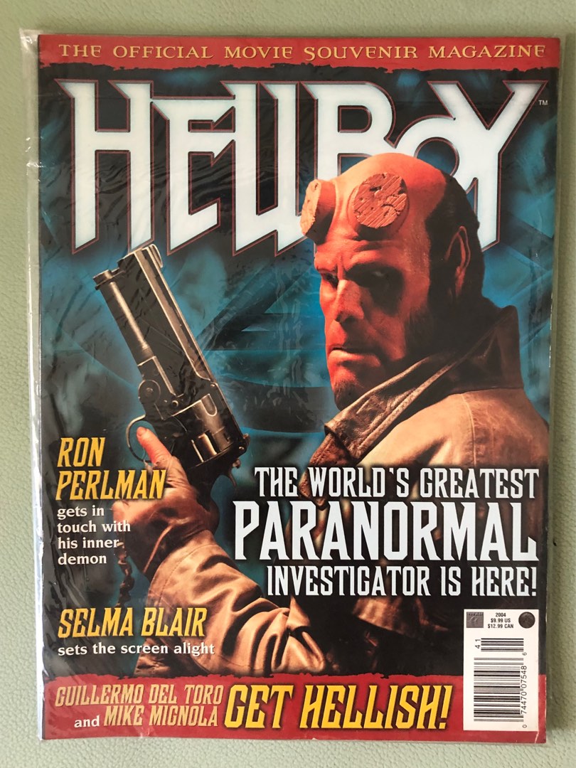 HELLBOY, The Official Movie Souvenir Magazine, Hobbies & Toys, Books ...