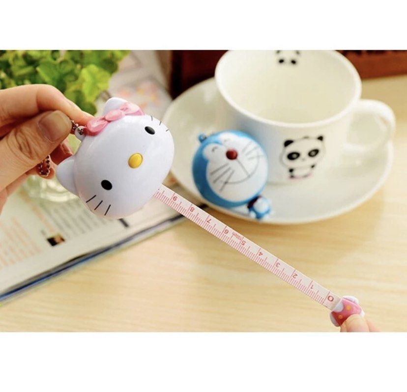 Hello kitty cute automatic retractable tape measure, Hobbies & Toys ...