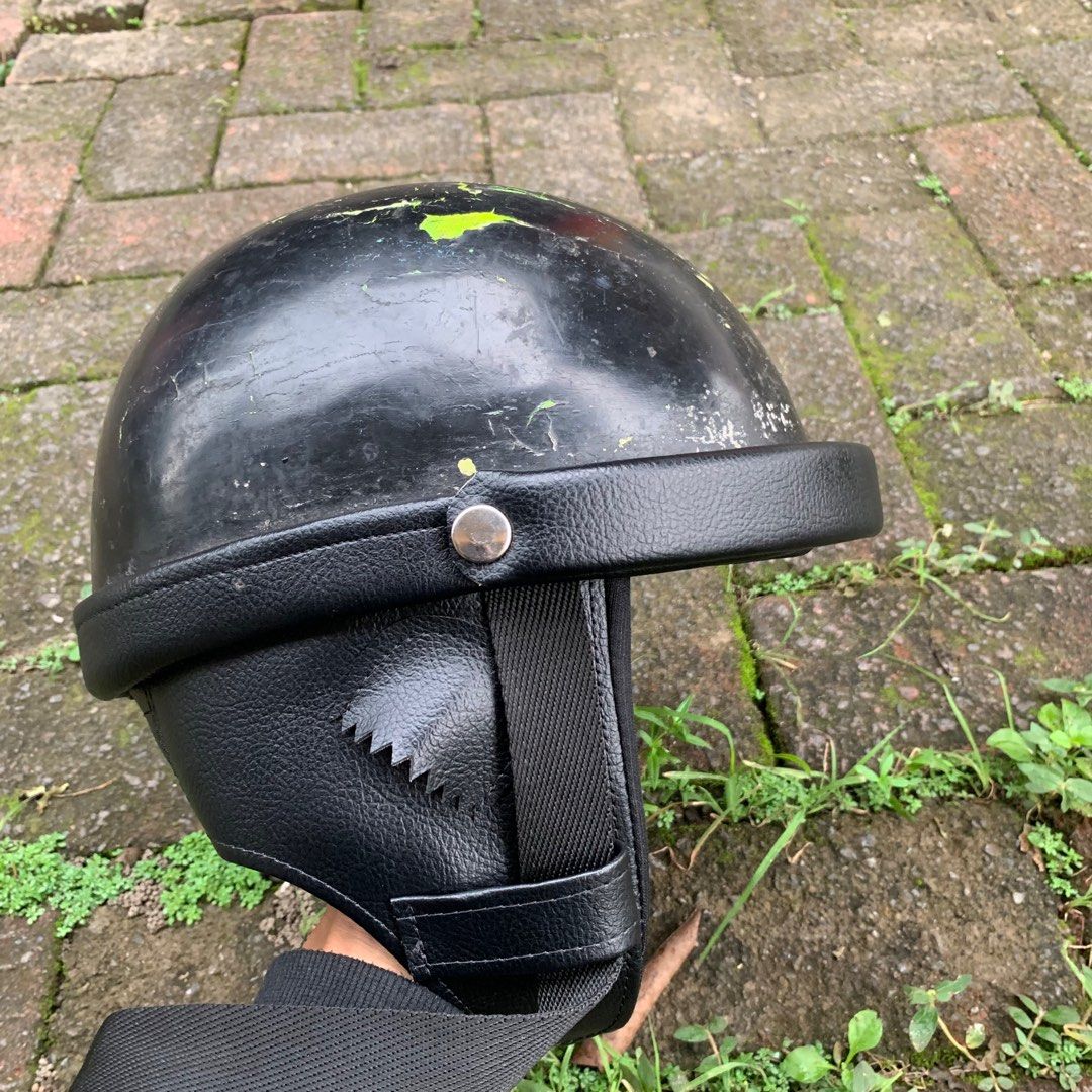 Helm jadul vintage jungli vespa, Motor di Carousell