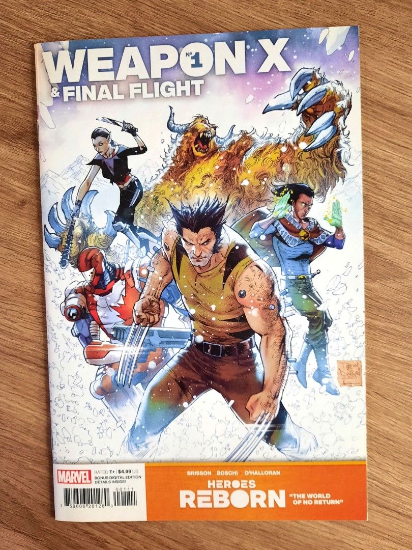 Heroes Reborn : Weapon X & Final Flight Vol 1 #1 (2021) one-shot ...