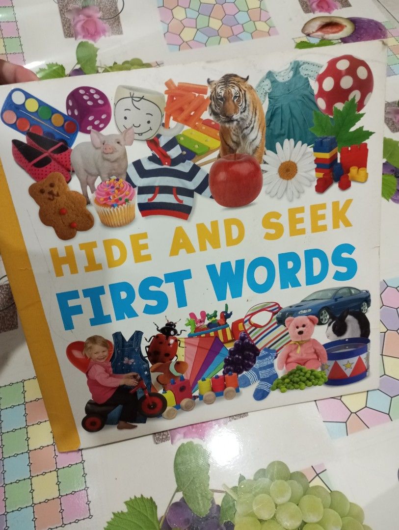 Hide and Seek First Word, Hobbies & Toys, Books & Magazines, Children's ...