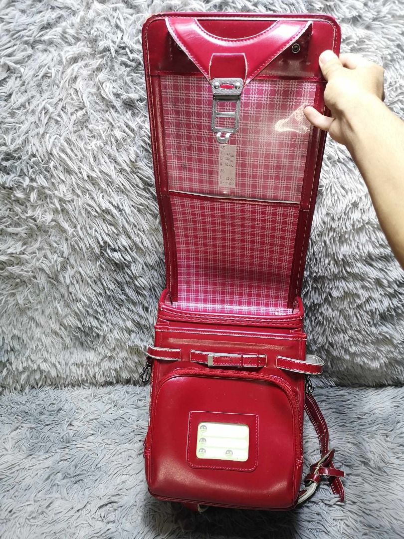 Hot Pink Authentic Randoseru Backpack, Babies & Kids, Babies & Kids ...
