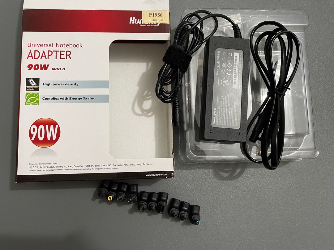 HuntKey Universal Notebook Adapter, Computers & Tech, Parts ...