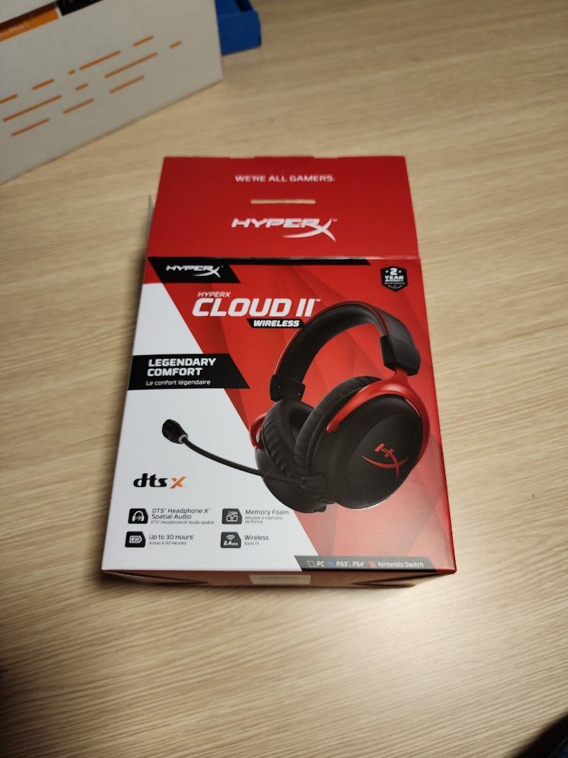 Hyperx Cloud II Wireless Legendary Comfort, Audio, Headphones ...