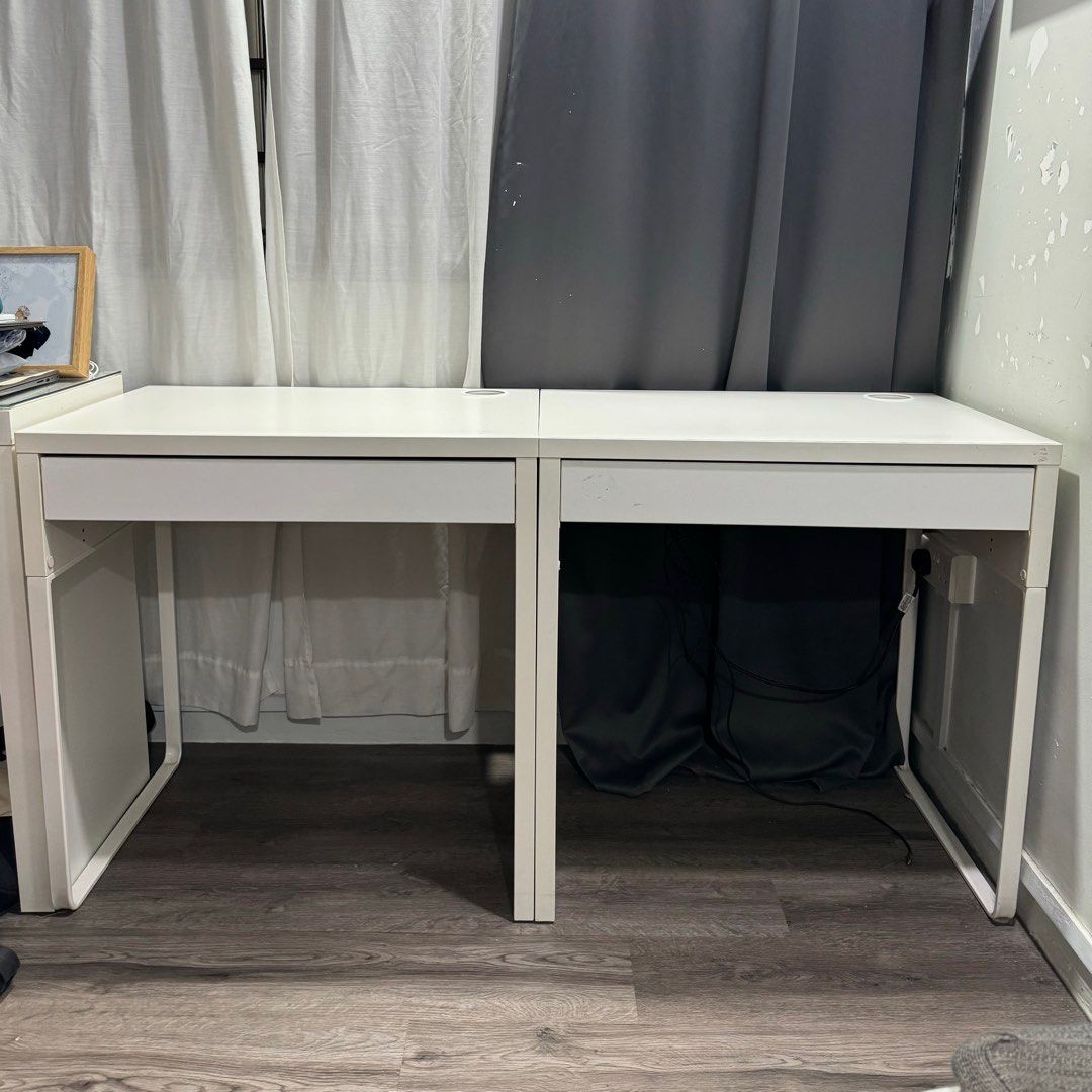 IKEA MICKE Study Table, Furniture & Home Living, Furniture, Tables ...